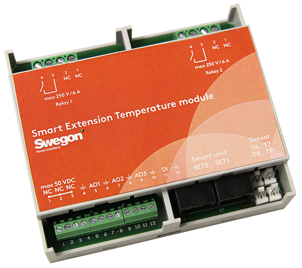 SET, Smart Extension Temperature moduuli | Swegon Shop